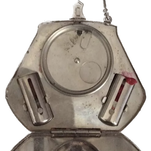 JM Fisher | Bags | Jm Fisher Compact Dance Purse Enamel Vintage Dual ...